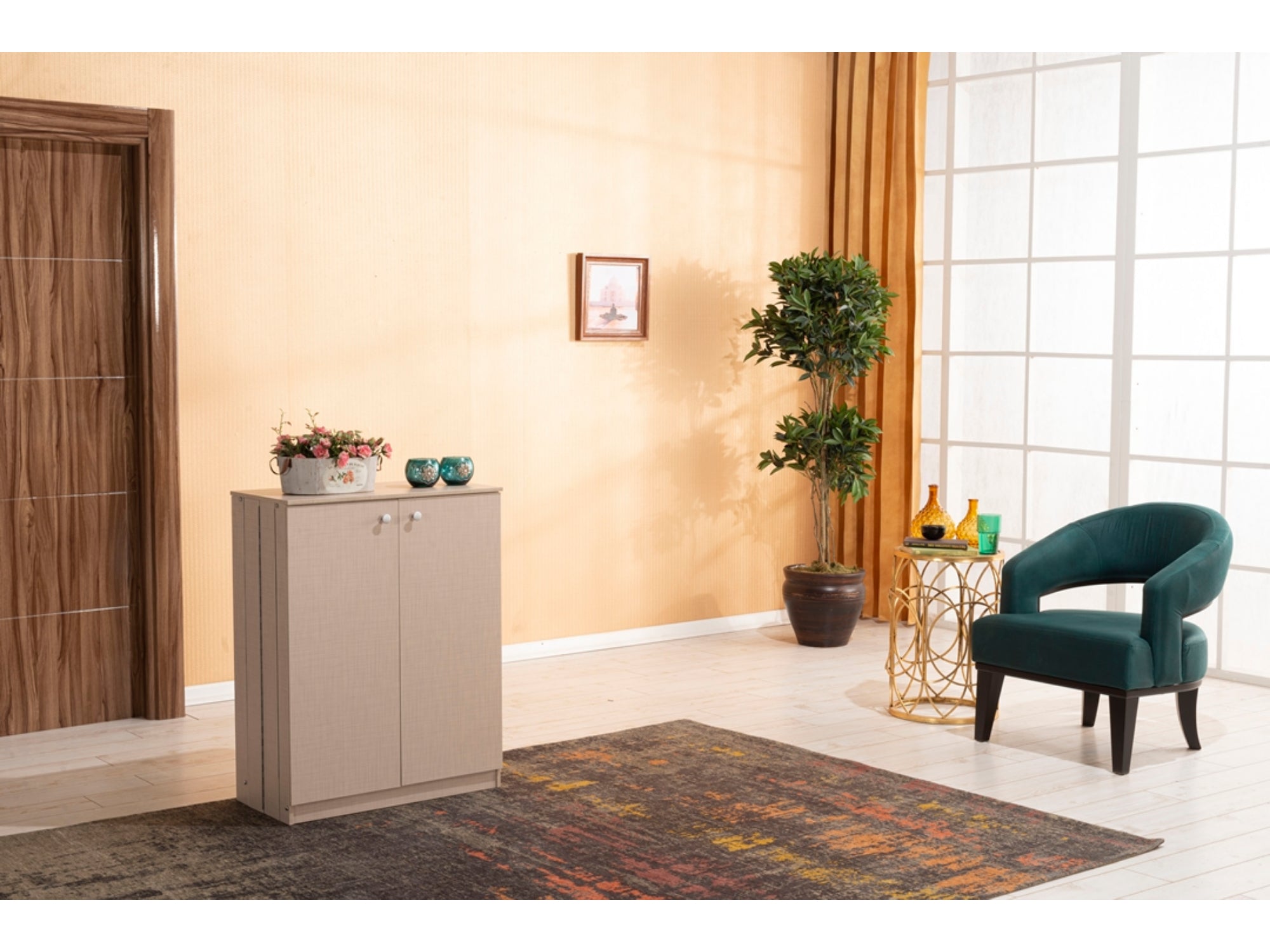 Origami Shoe Cabinet